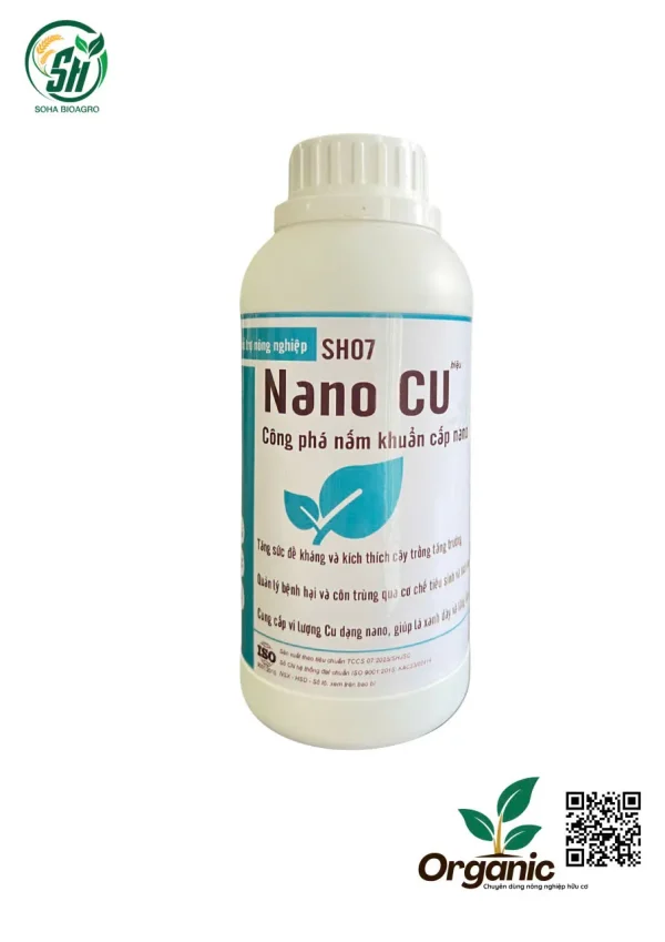 Nano CU (SH07, 1L) - CÔNG TY CỔ PHẦN CÔNG NGHỆ SINH HỌC SÔNG HẬU